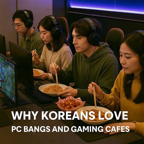 Why Koreans Love Pc Bangs And Gaming Cafes
