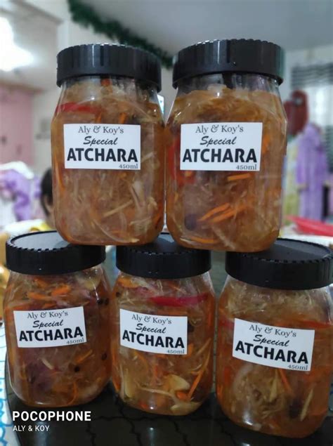 Special Home Made Atchara Food And Drinks Local Eats On Carousell