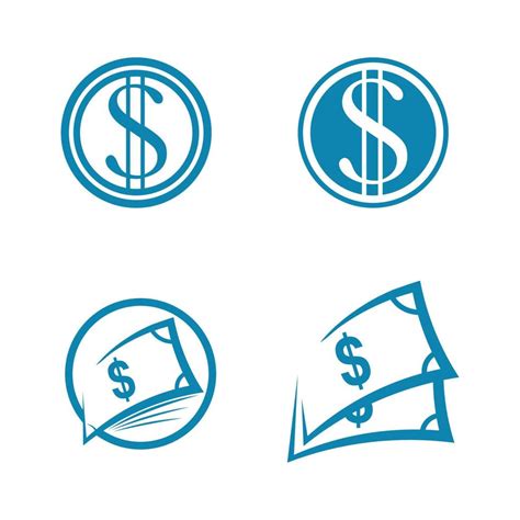 Money Logo And Icon Design Vector Illustration 15934124 Vector Art At