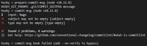 i can t get param in husky script · issue 527 · typicode husky · github