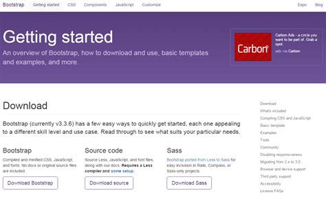 sử dụng bootstrap để tạo giao diện cho trang web hỗ trợ responsive