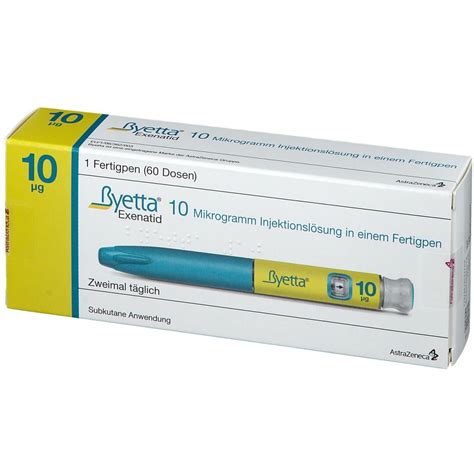 Byetta® 10 µg Ie 1 St Mit Dem E Rezept Kaufen Shop Apotheke