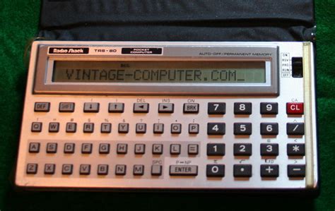 Trs 80 Pocket Computer 3