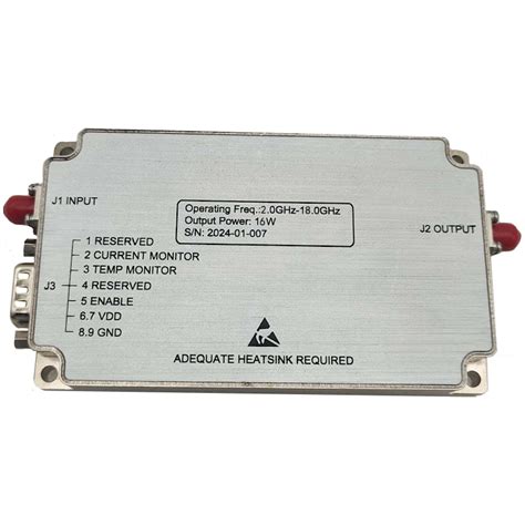 Broadband High Power Amplifier Modules Eagle Africa Technology