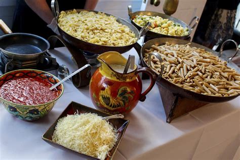 Wedding Pasta Station Ideas 60 Photos