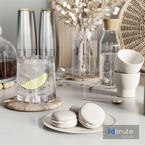 Kitchen Accessories 24 3d Model Buy Download 3dbrute