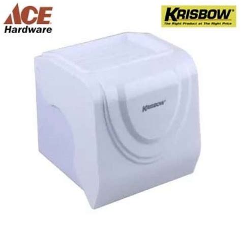Promo Krisbow Dispenser Tisu 145x145x15 Tempat Tissue Toilet Ace