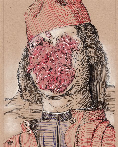 Decalcomania Drawing Process Rdarkarts