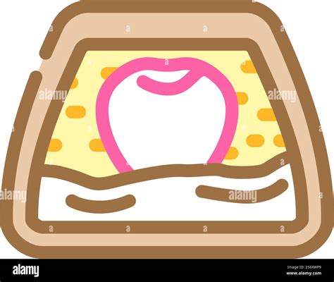 Candy Cherry Color Icon Vector Candy Cherry Sign Isolated Symbol