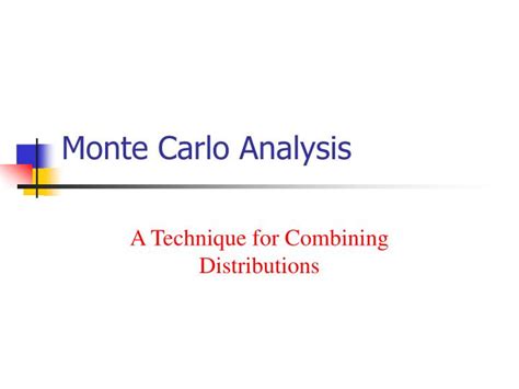 Ppt Monte Carlo Analysis Powerpoint Presentation Free Download Id1066079