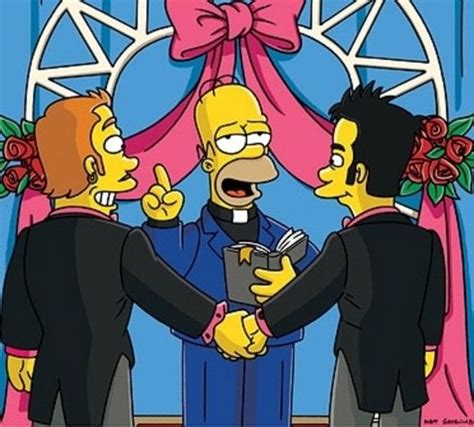 Homer Simpson Approves Of Gay Marriage Do You Gay Marriage