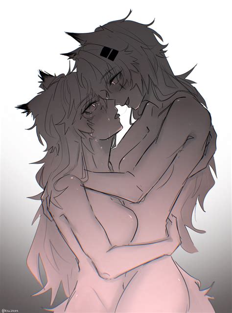 Ladyl0vr Lappland Arknights Arknights Highres Animal Ear Fluff