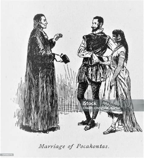 Pocahontas Marries John Rolfe