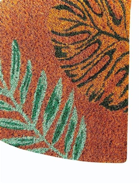 Floral Leaf Printed Coir Doormat For Kitchen Handwash At Rs 135piece In Alappuzha