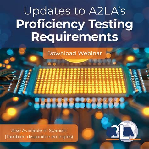 Have Proficiency Testing Questions Access A2las On Demand Webinar “proficiency Testing