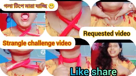 Strangle Strangle Challenge Video With Neck Hands Mostrequestedvideo