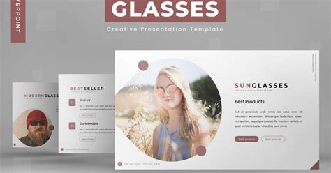 Glasses Powerpoint Template Incl Multipurpose And Partners Envato