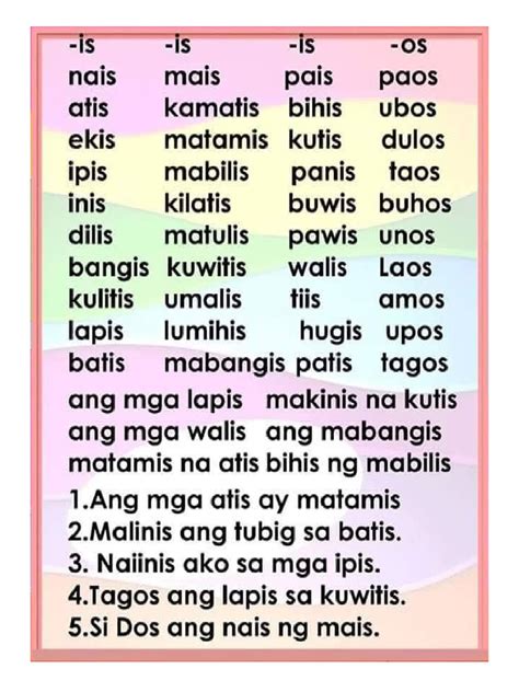 Tagalog Reading Materials Pdf