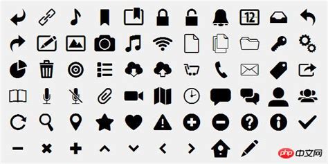 iconfont是什么css中iconfont实例用法总结 css教程 PHP中文网