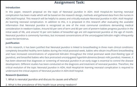 Online Neonatal Care Assignment Help Services By Australia Expert Writers