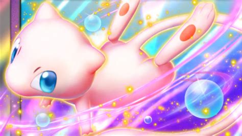 Pokemon Mew And Mewtwo Card