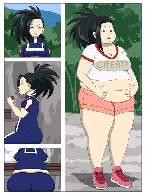 Momo Yaoyorozu Weight Training By Fighter1manga On Deviantart