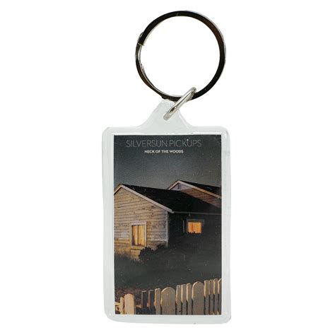 Silversun Pickups Picket Fence Plastic Key Chain Silversun Pickups