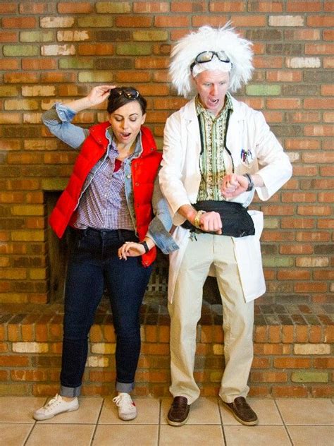 Back To The Future Couples Costume Doc And Marty Mcfly Couple Costume
