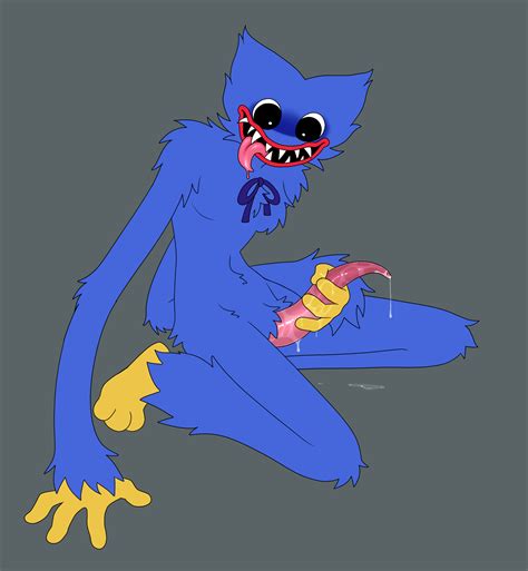 Rule 34 1boy 2021 Blue Fur Fangs Fluffy Huggy Wuggy Idrawporn99 Male