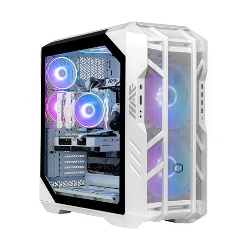 Cooler Master Haf 700 Evo White Monster Gehäuse Mit Frostig Weißer Optik