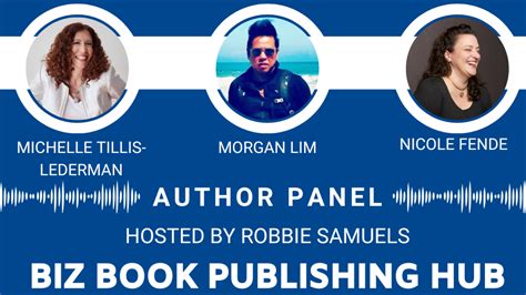 Author Panel Michelle Tillis Lederman Morgan Lim Nicole Fende