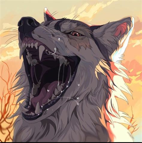 How To Draw A Wolf Mouth