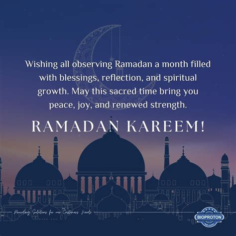 Rami Odeh On Linkedin Ramadan Kareem 🌙for You And Your Loved Ones From Bioproton
