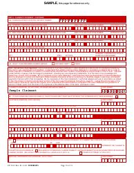 Form De2501 Download Printable Pdf Or Fill Online Claim For Disability