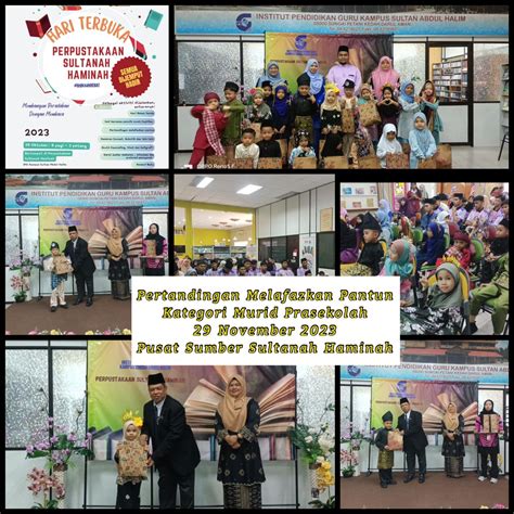 Pertandingan Melafazkan Pantun Kategori Murid Prasekolah Didikku Sayang