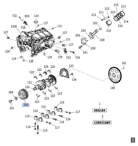 Gm Chevrolet순정부품 임팔라 36 크랭크 샤프트 풀리