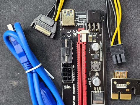 Ver009s Pci E Riser Card 009s Pci Express Pcie 1x To 16x Extender 1m 0