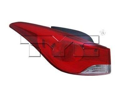Tyc Left Side Tail Light Assy For Hyundai Elantra Sedan Us Built 2011