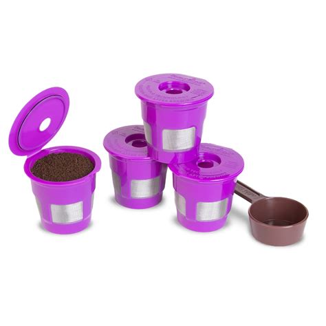 Perfect Pod CafÃ© Fill Reusable K Cup Coffee Pod Filters 4 Pack Mesh