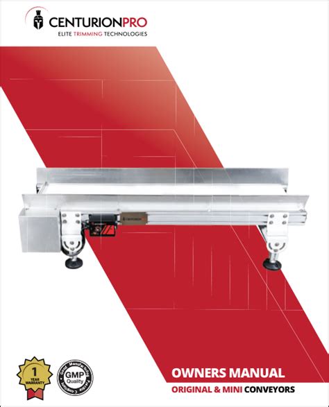 Mini And Original Conveyors Manual