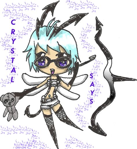 Chibi Crystal Says By Crystalsiren7 On Deviantart