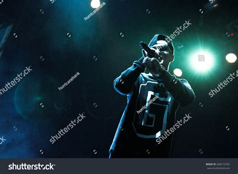 Rapper With Mic Silhouette
