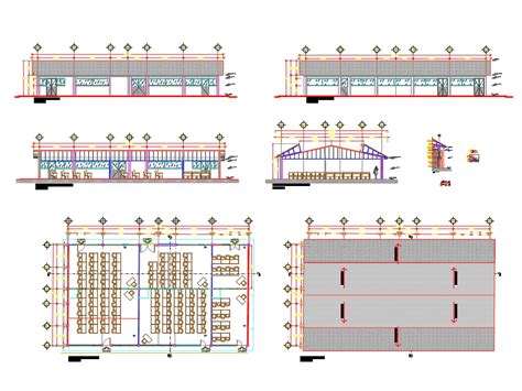 Educational Classrooms In Autocad Cad Download 35474 Kb Bibliocad