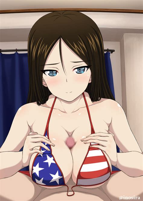 Inoshira Nonna Girls Und Panzer Girls Und Panzer Boy Girl American Flag American Flag
