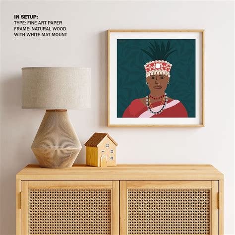 Bison Horn Maria Tribe Buy Premium Framed Art Prints Online India