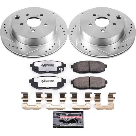 Power Stop Z26 Street Brake Kit Rear 14 18 Subaru Forester