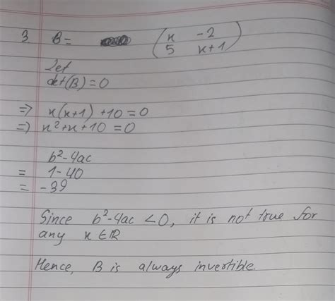 A Level Further Maths Matrices Is This Valid And Is It A Proof By