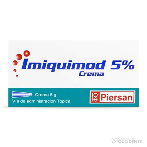 Imiquimod 5 Crema 5g Farmacias De Occidente