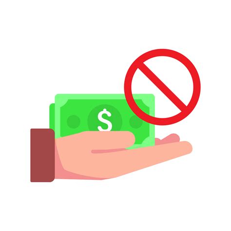 Free No Charge Anti Corruption Concept Illustration Flat Design Vector Eps10 Modern Graphic