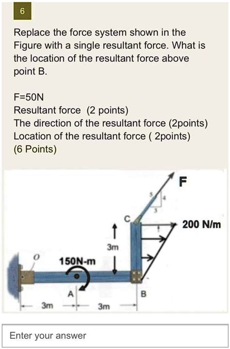 Replace the force system shown in the Figure with a s… - SolvedLib